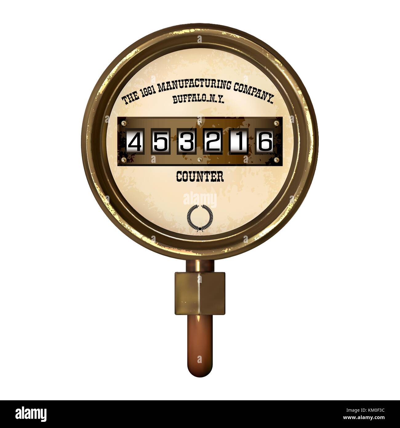measuring device vector Stock Vector Image & Art - Alamy