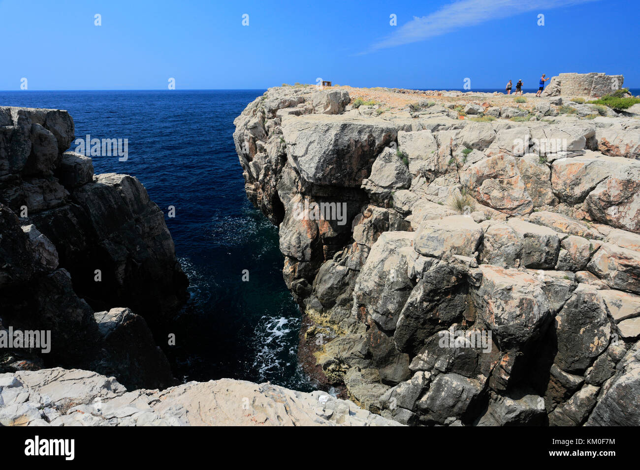 The Stijene Rocks, Lokrum Island, Dubrovnik, Dubrovnik-Neretva County ...