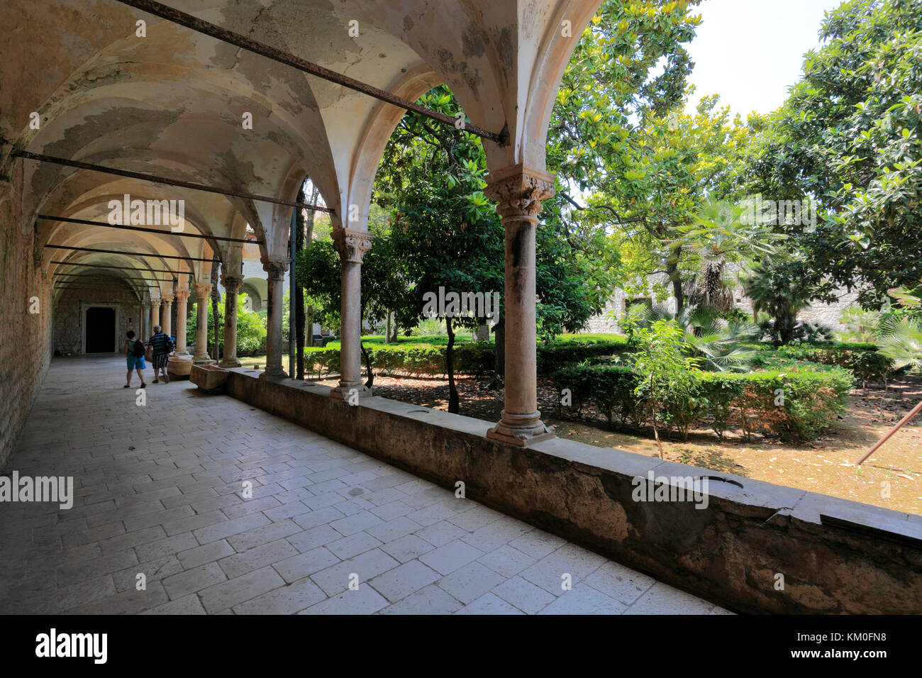 The Benedictine Monastery, Lokrum Island, Dubrovnik, Dubrovnik-Neretva ...