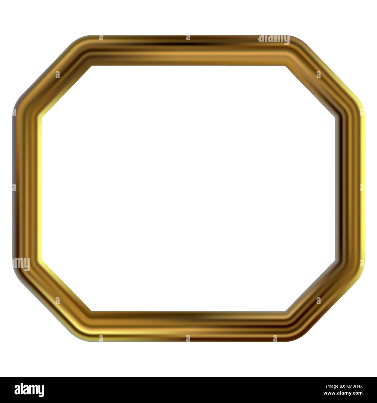 Frame gold clip art Stock Vector Image & Art - Alamy