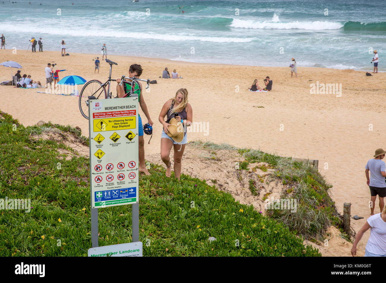 Merewether beach hi-res stock photography and images - Alamy