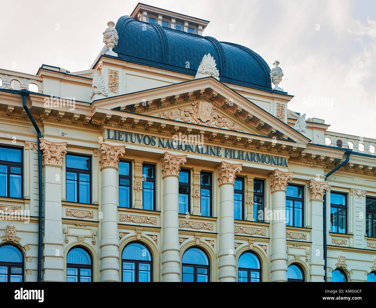 Vilnius, Lithuania - June 6, 2017: National Philharmonic Concert Hall ...