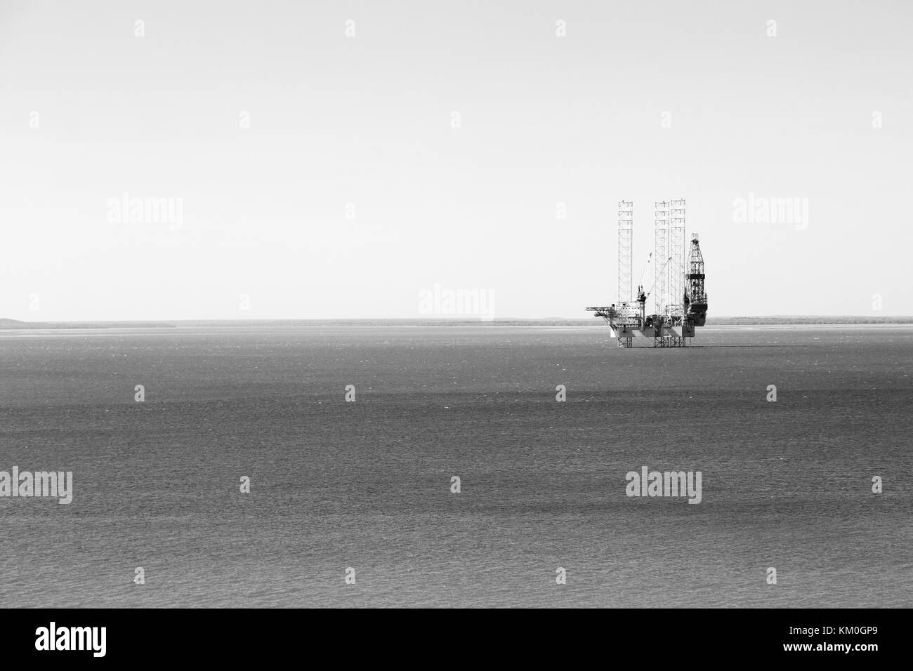 in australia the concept of industrial with an off shore platform in ...