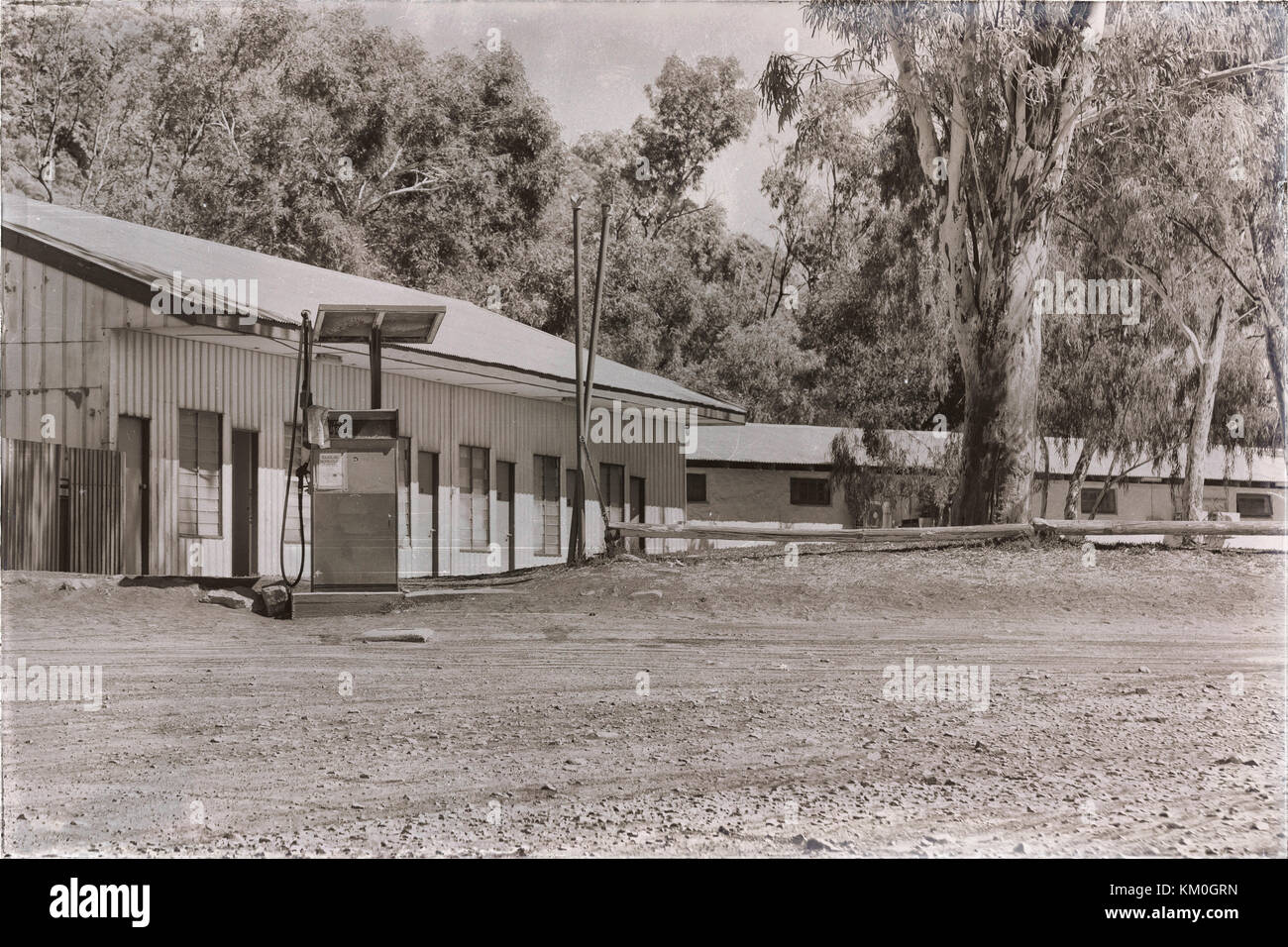 in australia the old gasoline pump station service concept Stock Photo ...