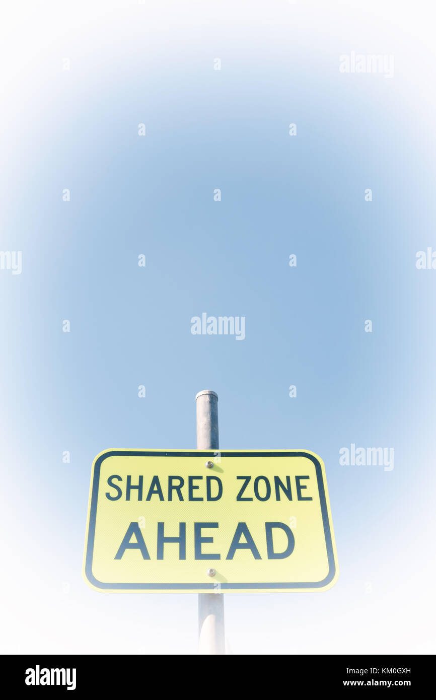 in australia the sign of shared zone ahead concept of safety in the ...