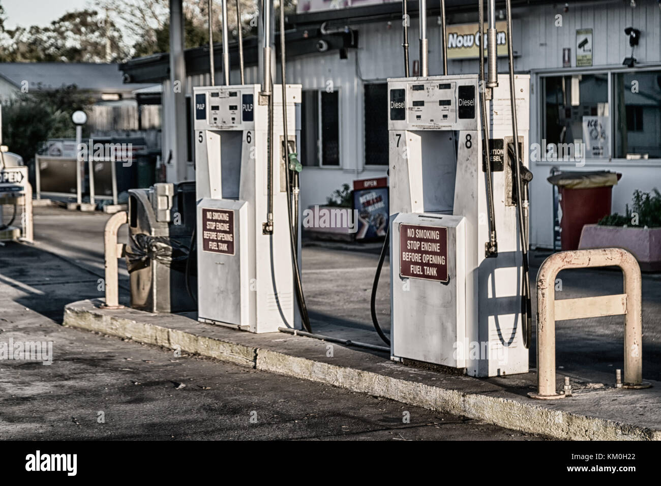 in australia the old gasoline pump station service concept Stock Photo ...
