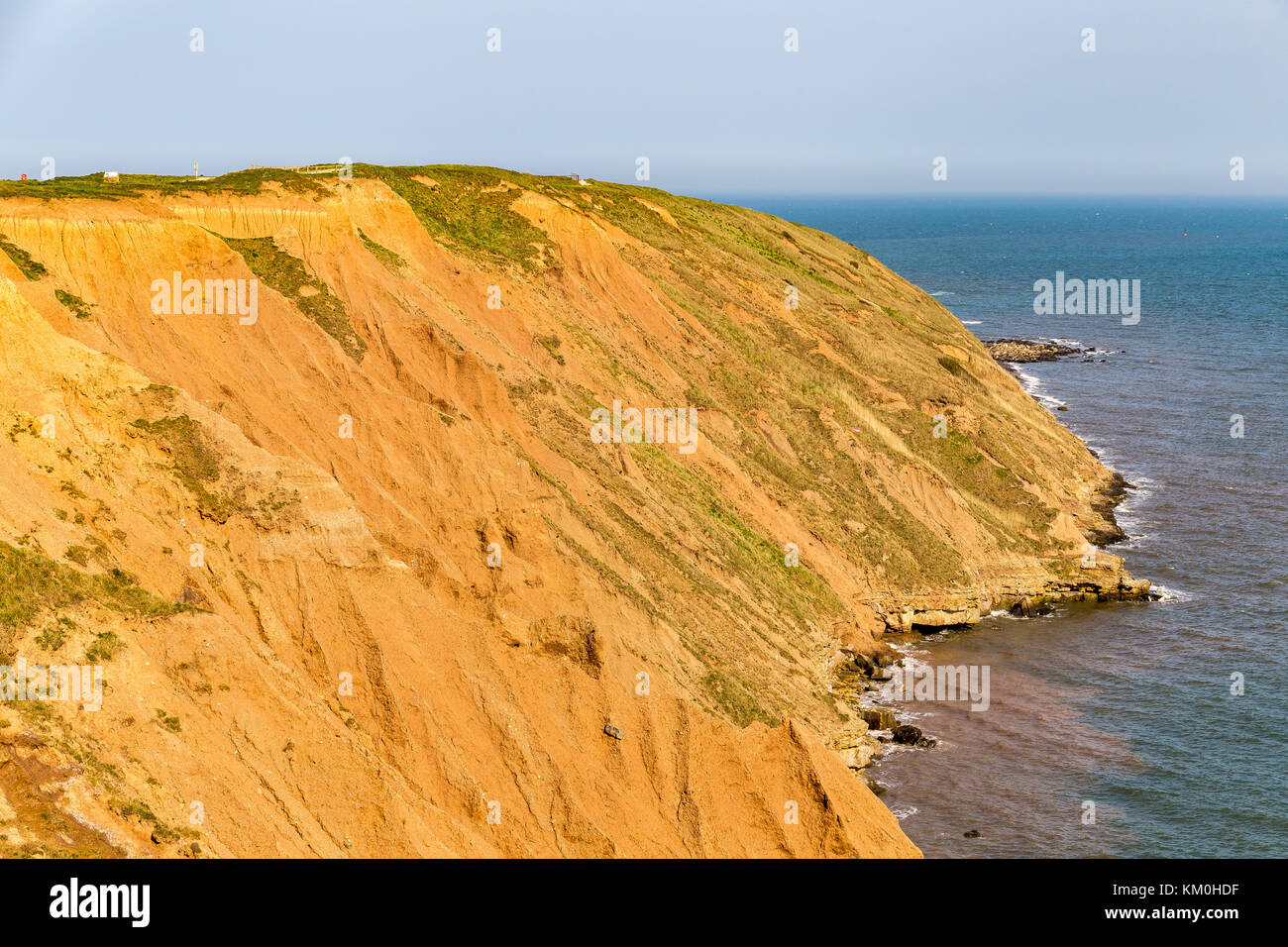 Yorkshire coast at Filey Brigg, North Yorkshire, UK Stock Photo - Alamy