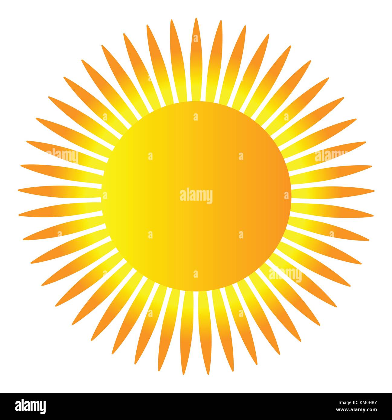 Sun ray vector hi-res stock photography and images - Alamy