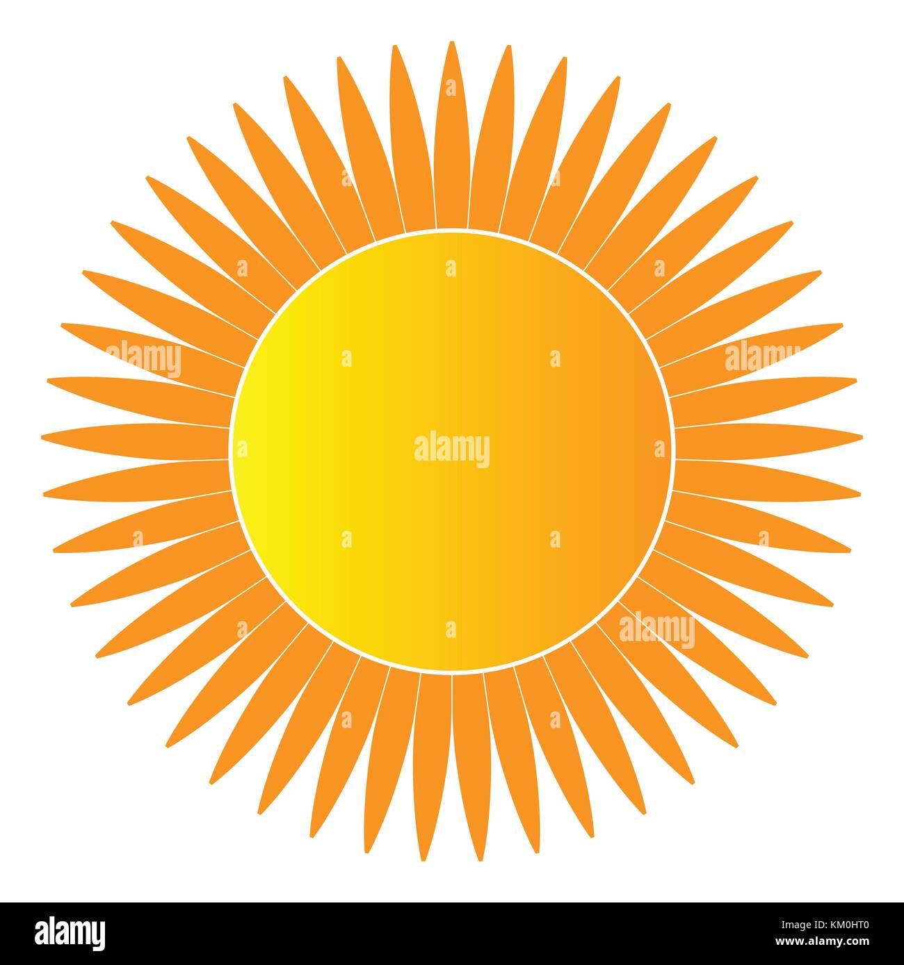 Sun clip art hi-res stock photography and images - Alamy