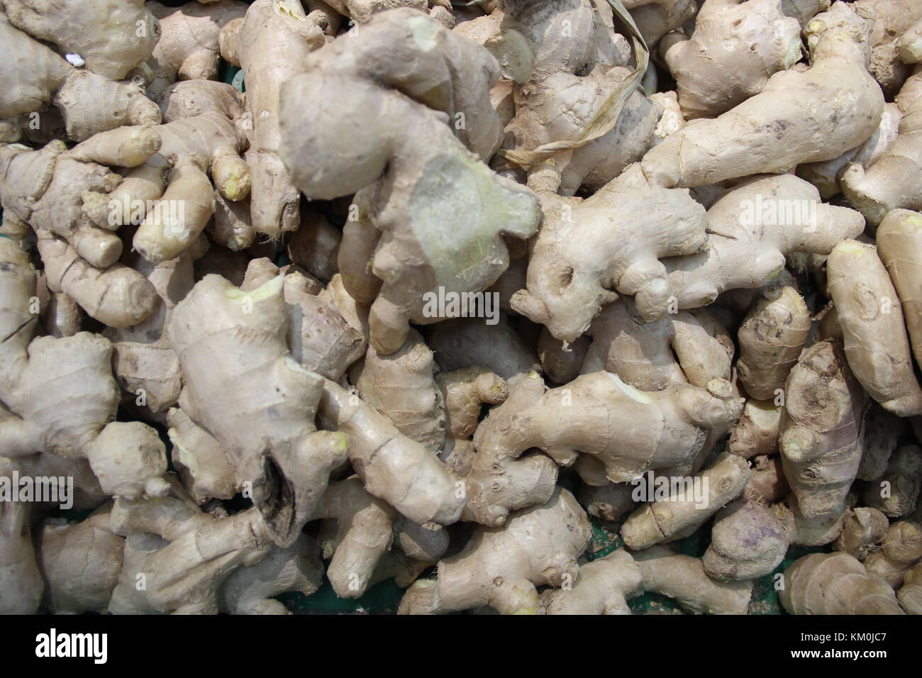 Raw ginger on sale in a supermarket Stock Photo - Alamy