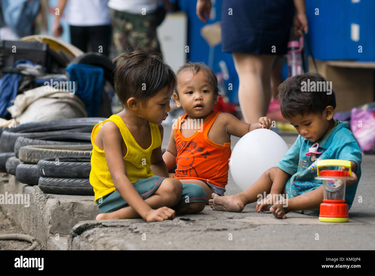 Filipino Kids Playing