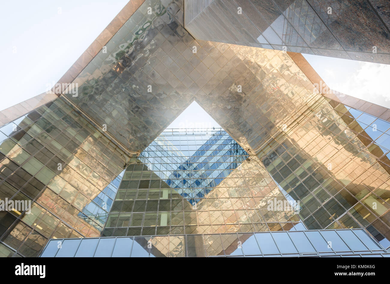 architecture with reflections Stock Photo - Alamy