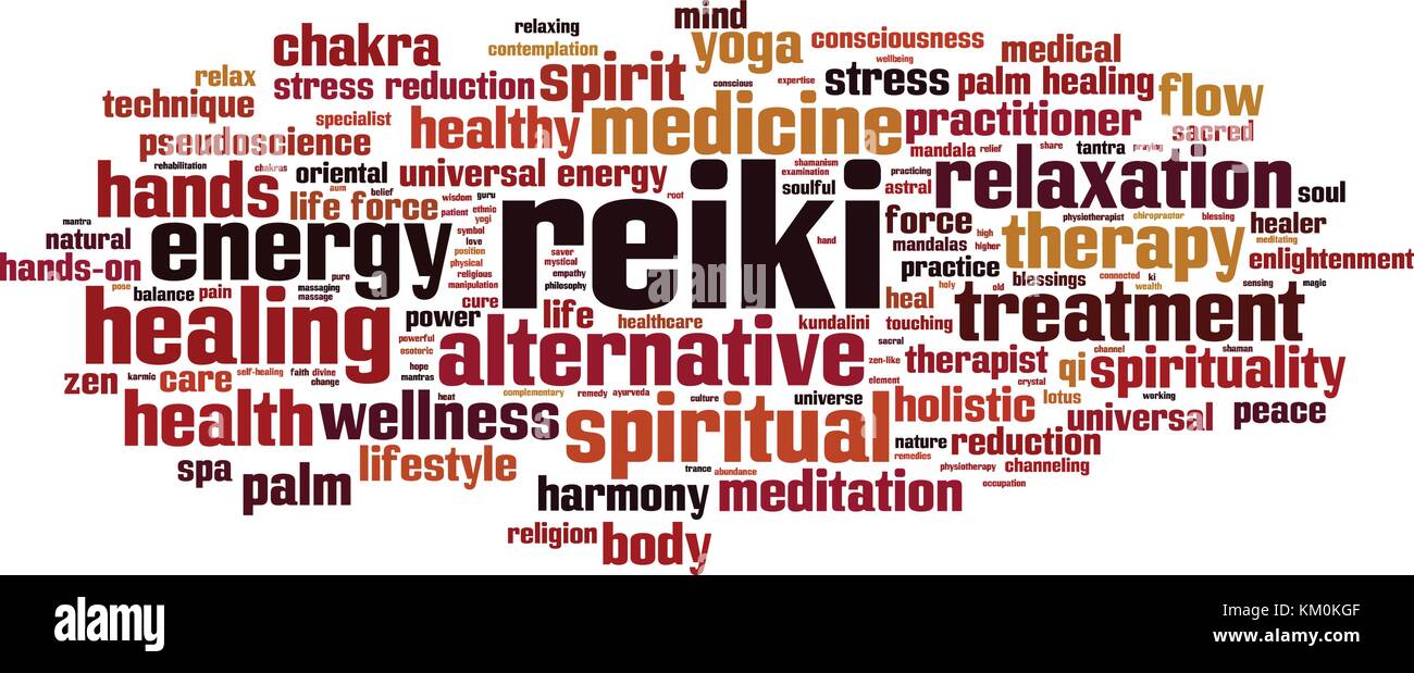 Reiki practice Stock Vector Images - Alamy