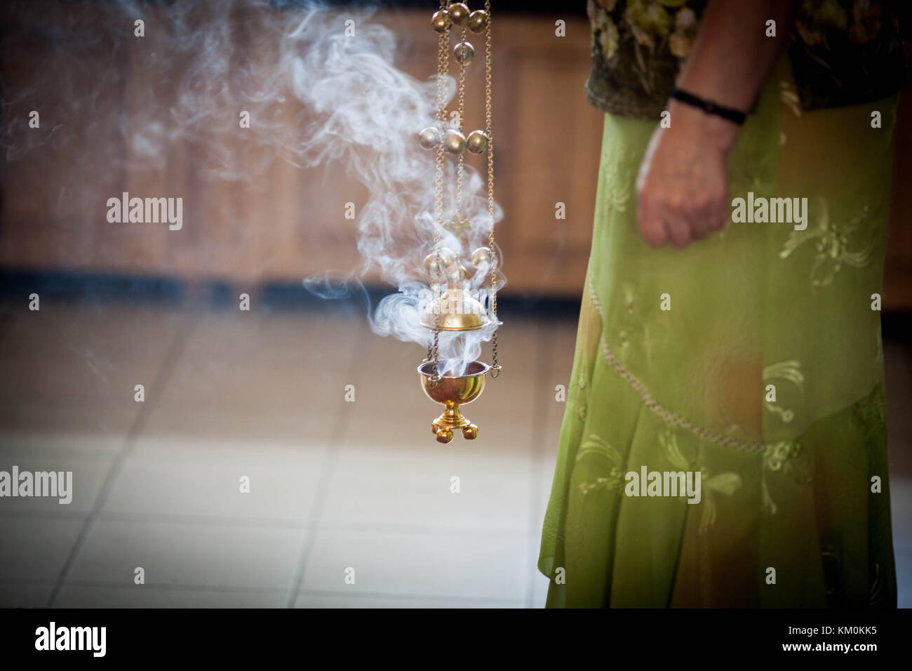 Incense burner church hi-res stock photography and images - Alamy