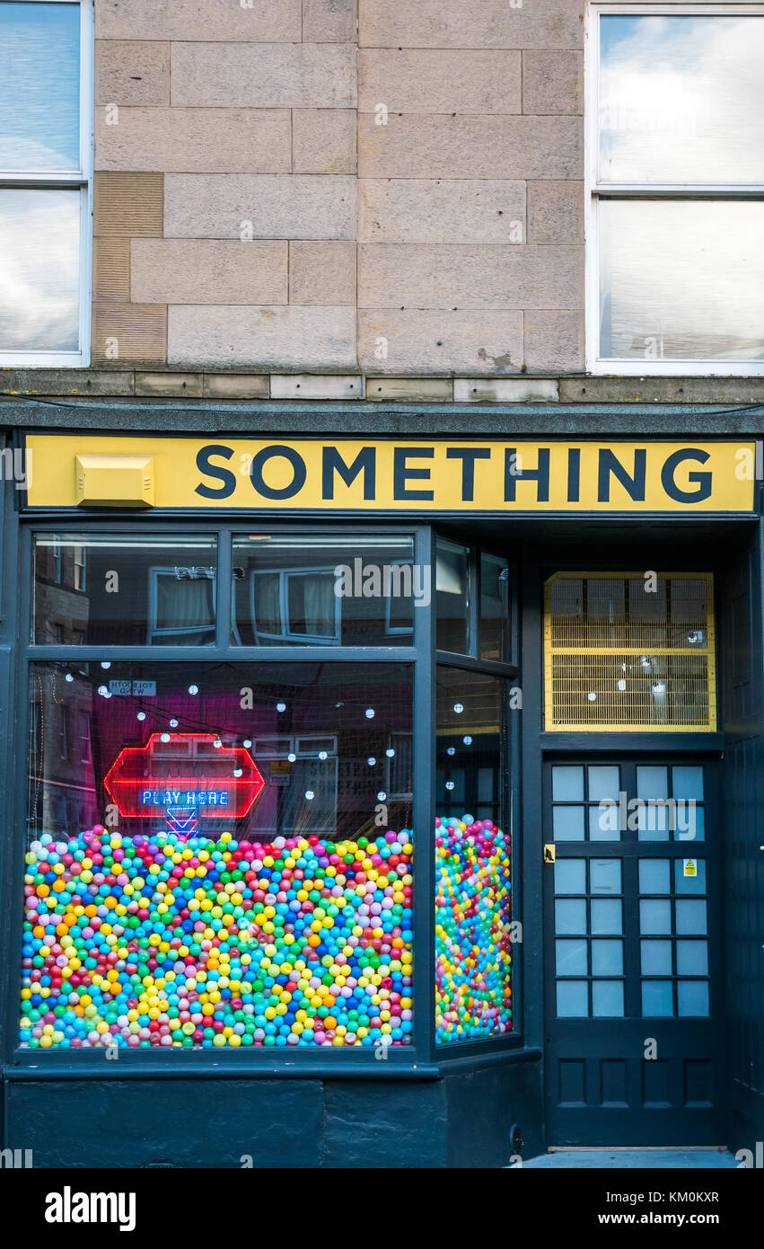 Quirky business front Something Something, creative agency and ...