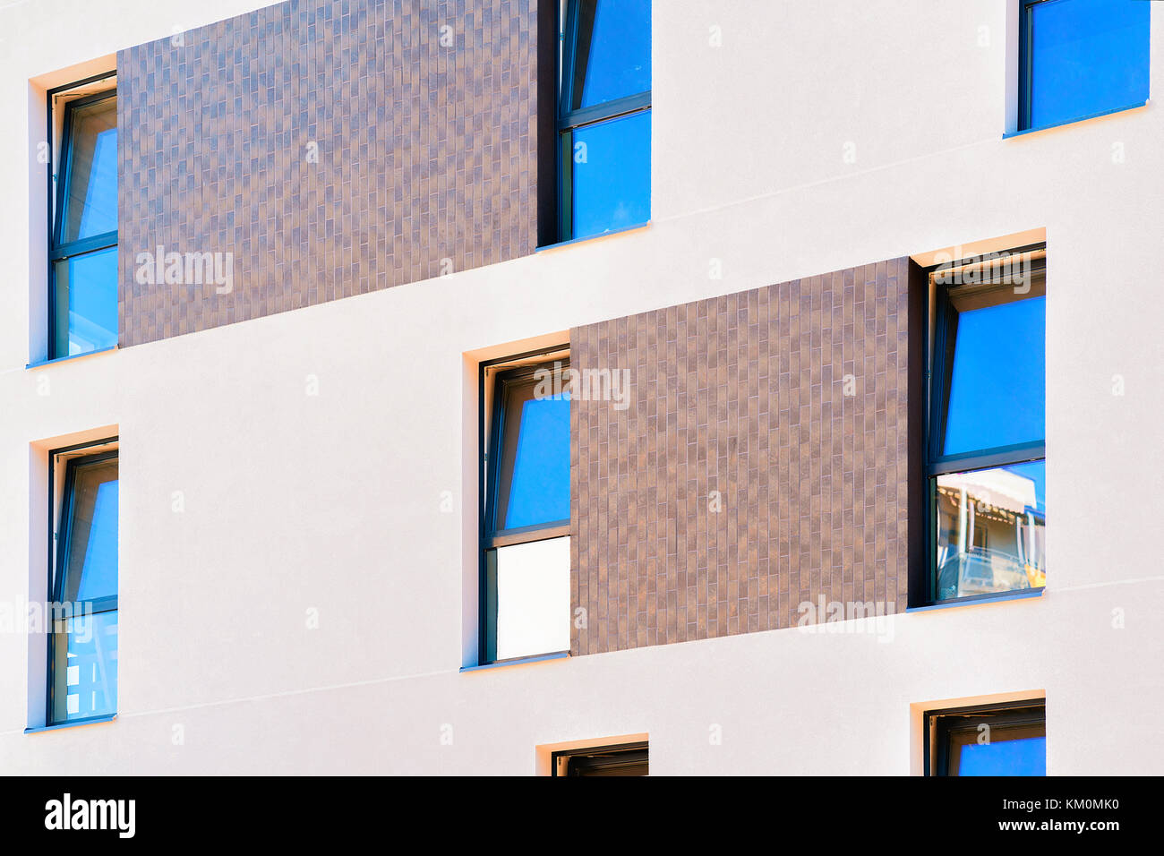 Windows as details of the modern residential building architecture ...