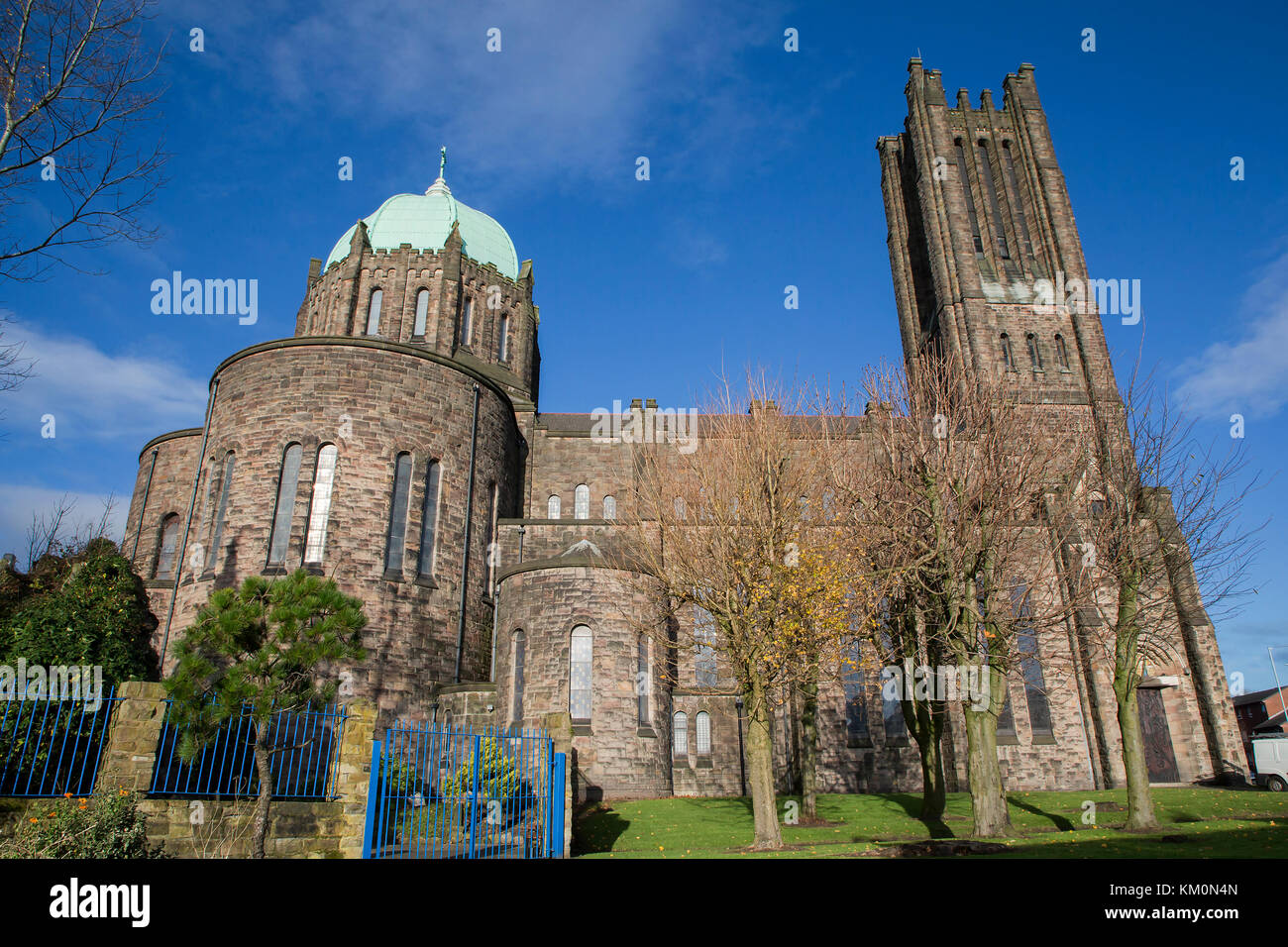 St Mary’s, Lowe House Roman Catholic Church in St. Helens Stock Photo ...