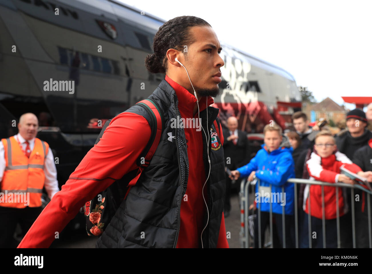 Southampton's Virgil van Dijk before the Premier League match at the ...