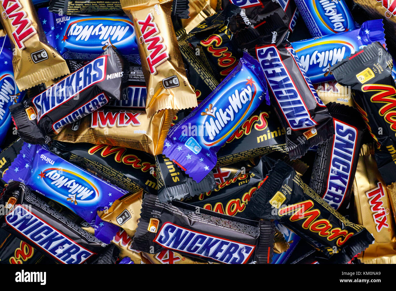 Mars chocolate bar wrapper hi-res stock photography and images - Alamy