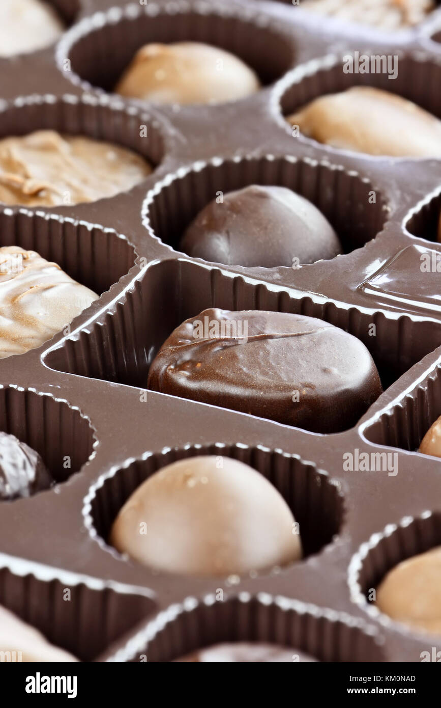 Soft center chocolates hi-res stock photography and images - Alamy