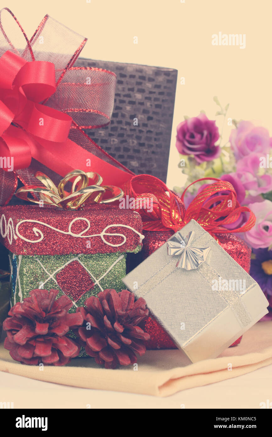 Various gift boxes -Stock Image Stock Photo - Alamy