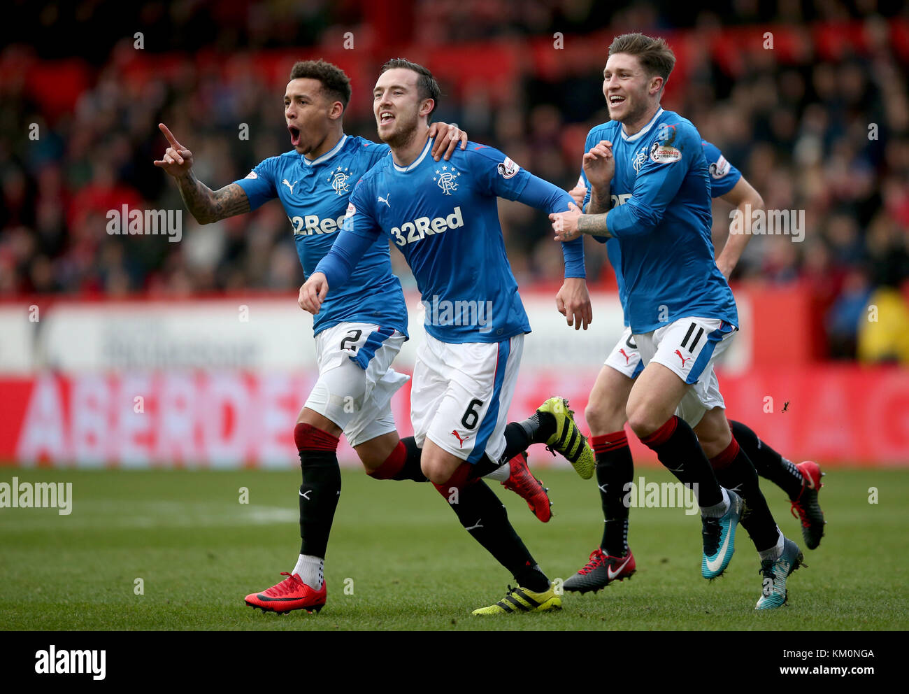 Rangers danny wilson celebrates scoring hi-res stock photography and ...