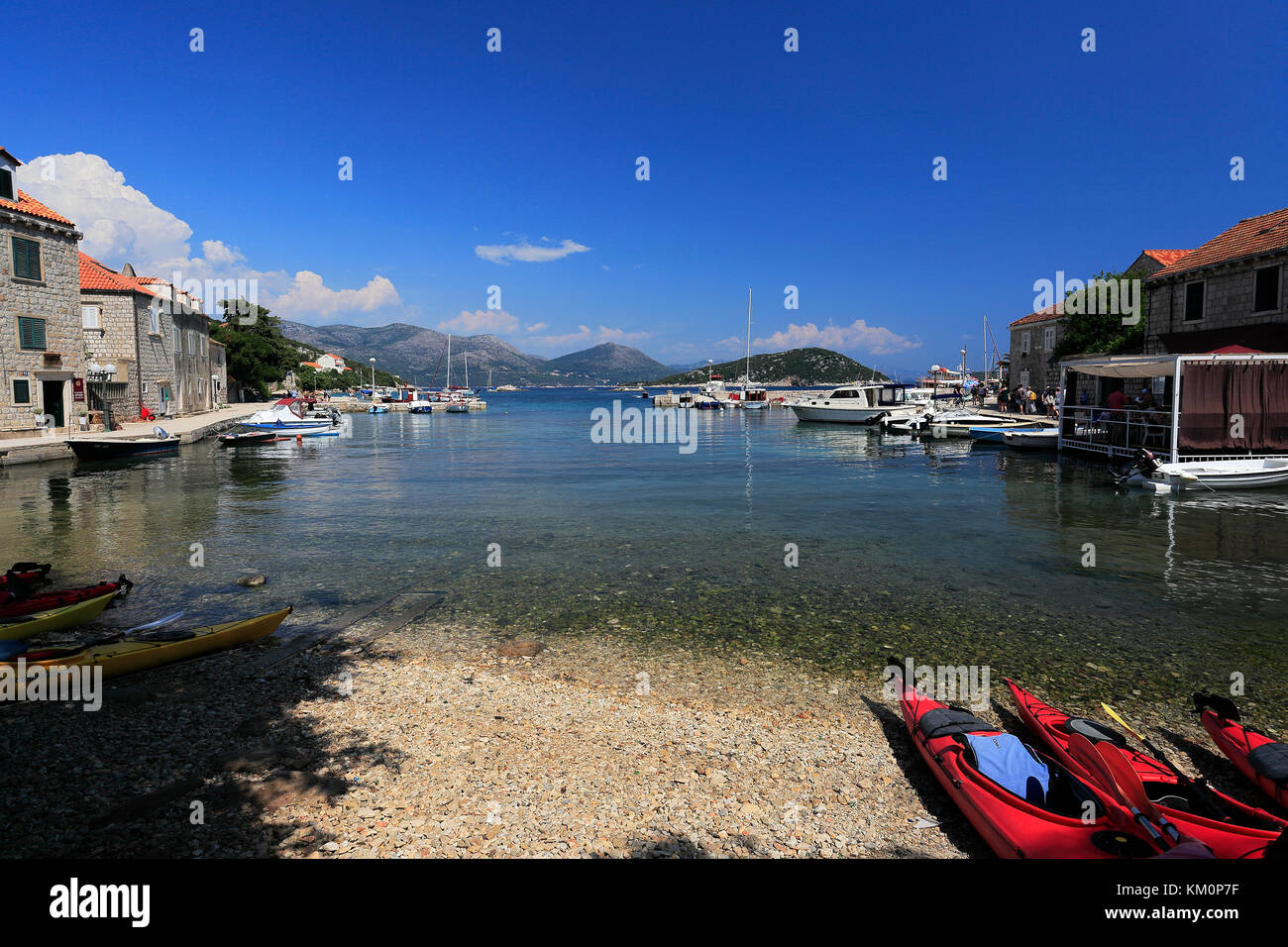 Archipelago elaphites hi-res stock photography and images - Alamy