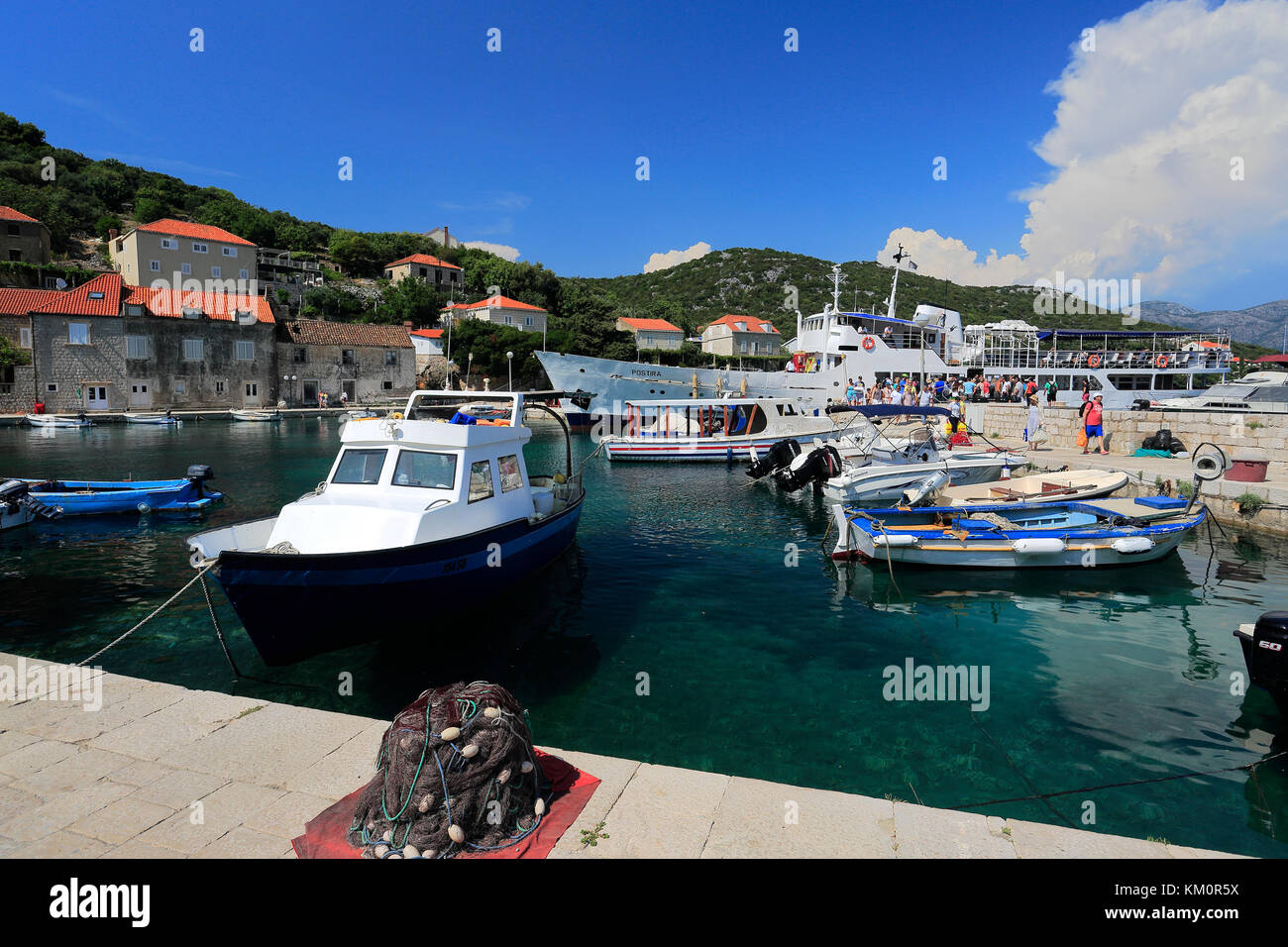 Archipelago elaphites hi-res stock photography and images - Alamy