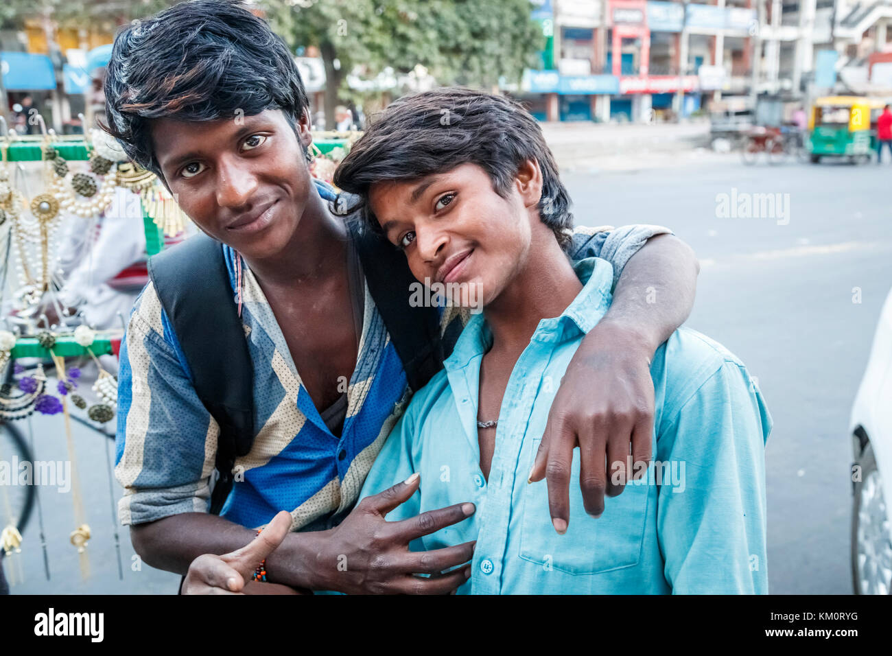 Local boys on the street in Amritsar (historically Ramdaspur ...