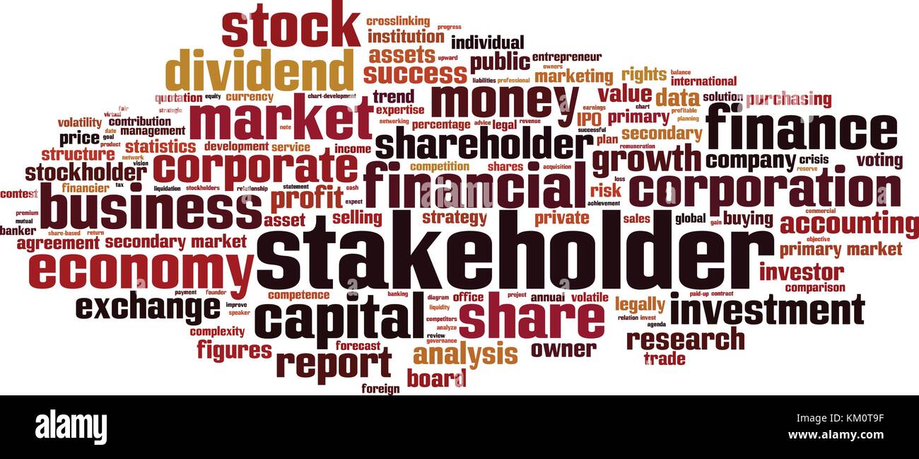 Stakeholder word Stock Vector Images - Alamy