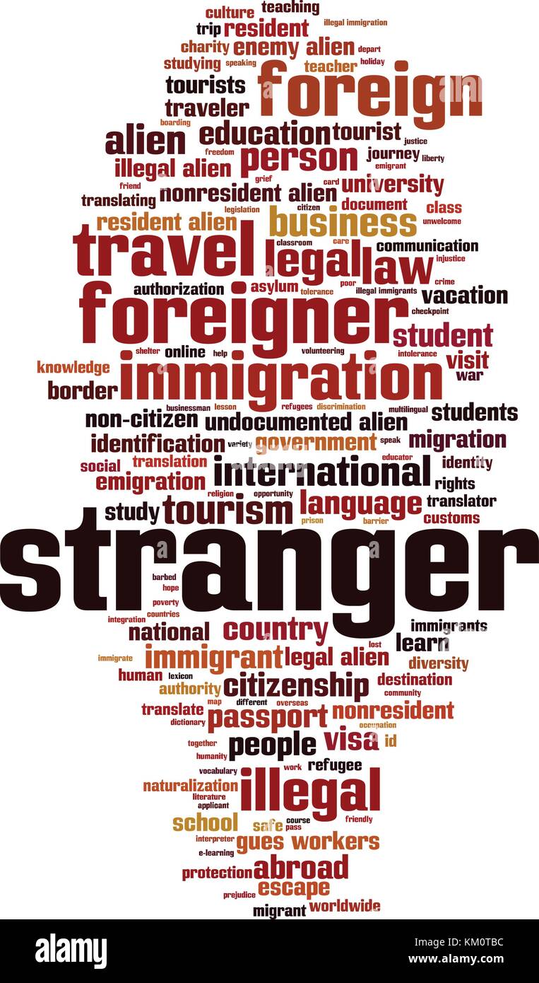 Stranger vector vectors hi-res stock photography and images - Alamy