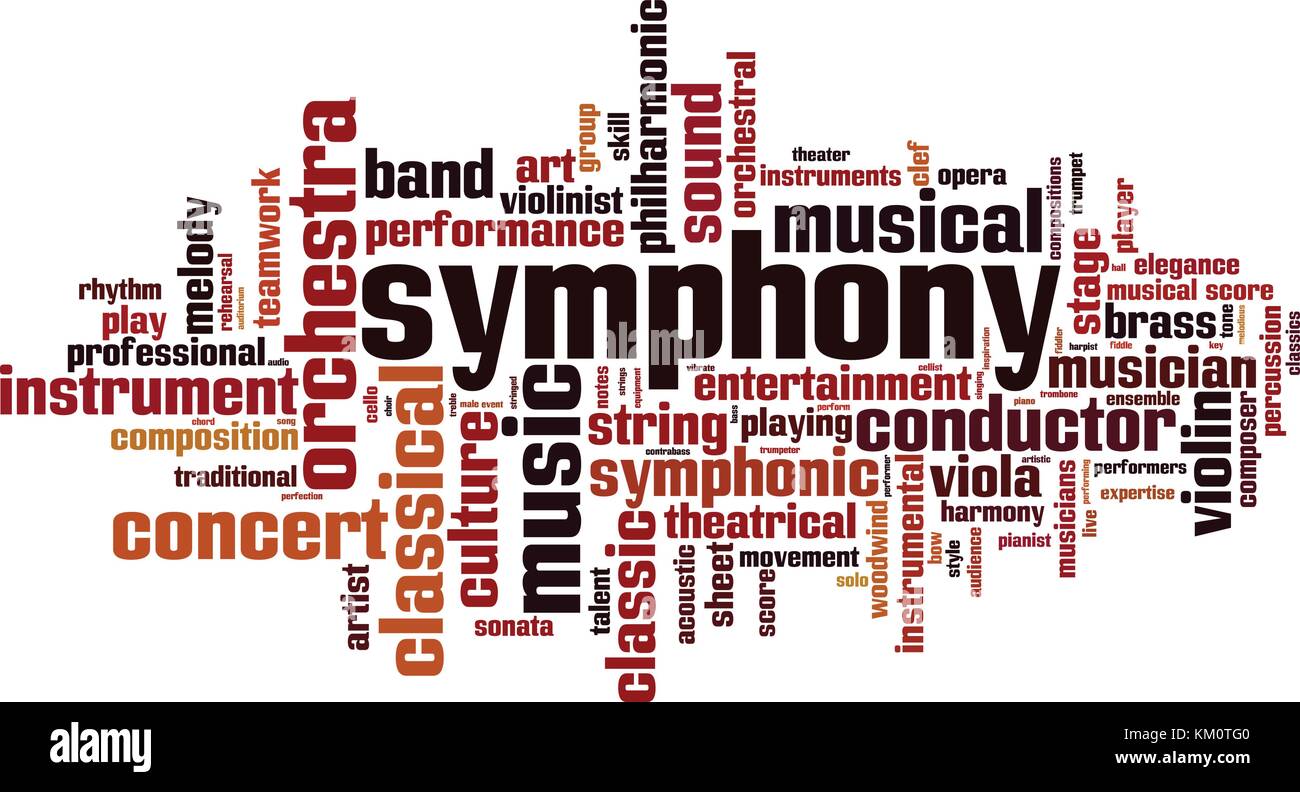 Symphony vector vectors hi-res stock photography and images - Alamy