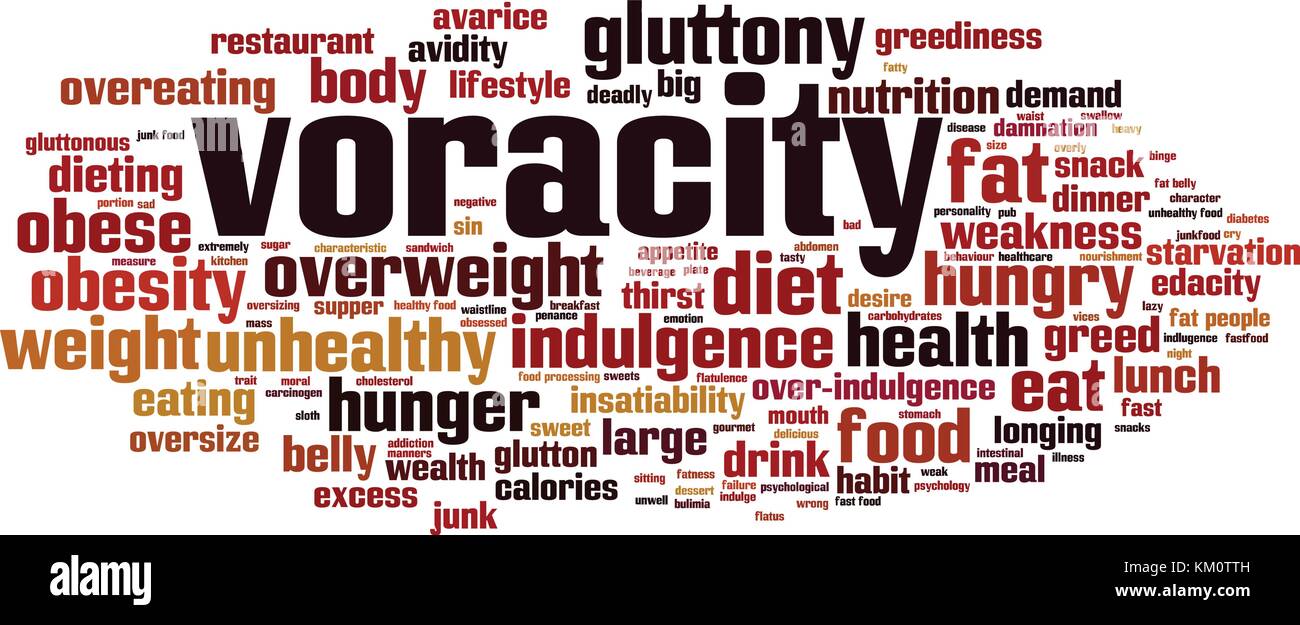 Voracity Stock Vector Images - Alamy