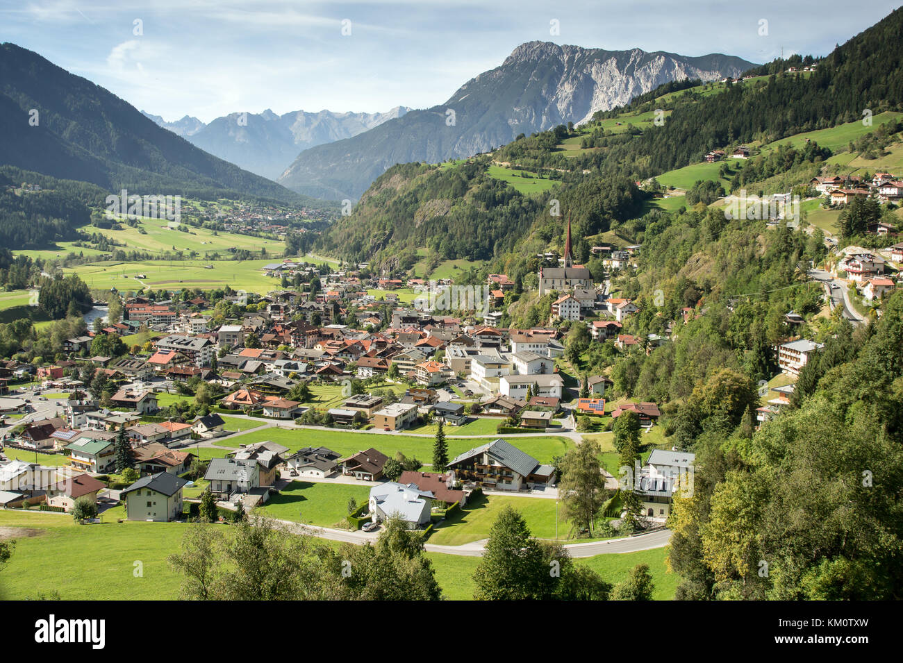 Mountains, valley and peaks landscape, natural environment. Hiking in ...