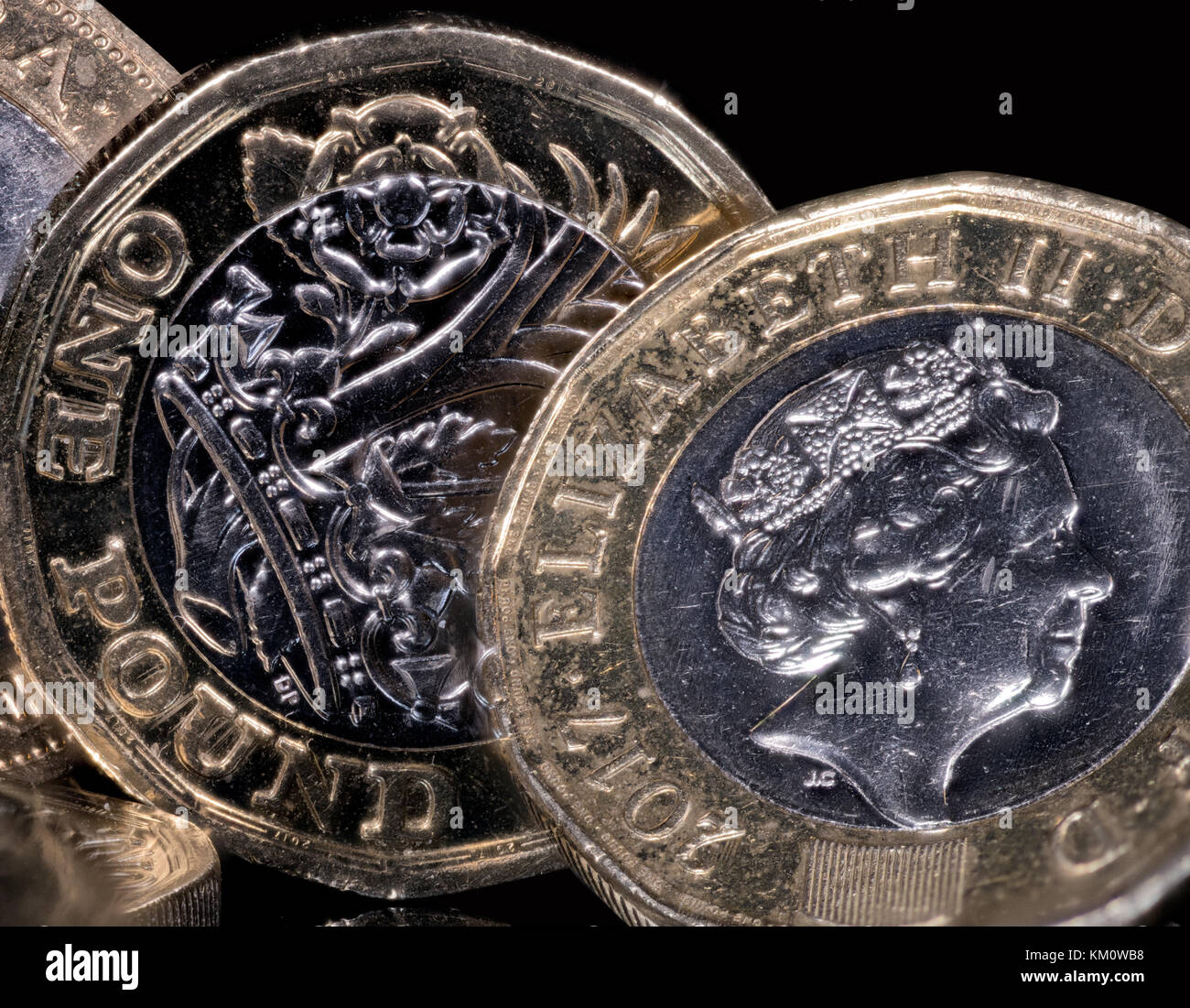 Coinage from the UK Stock Photo - Alamy