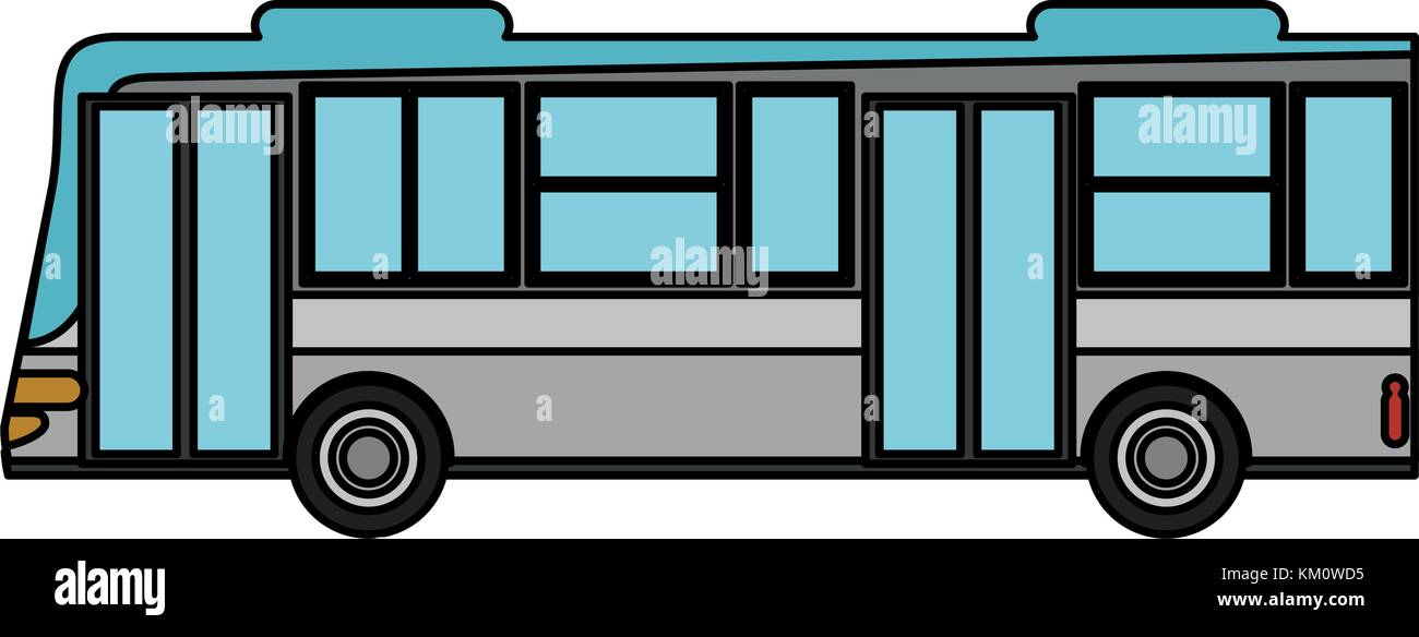 Public bus vehicle Stock Vector Image & Art - Alamy