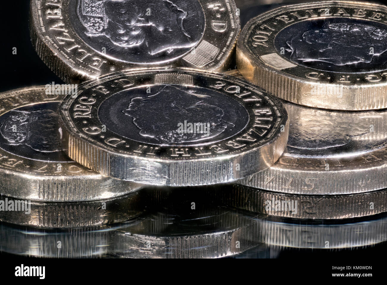 Coinage from the UK Stock Photo - Alamy