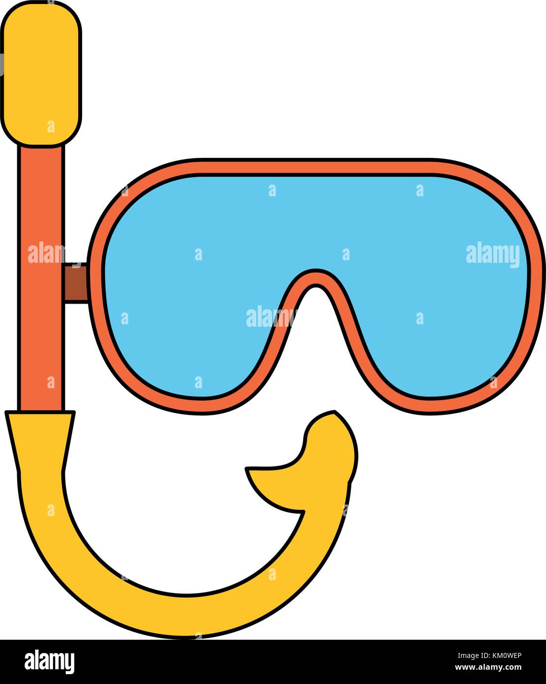 Diving mask symbol Stock Vector Image & Art - Alamy