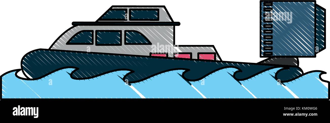 Coastguard fan boat Stock Vector Image & Art - Alamy