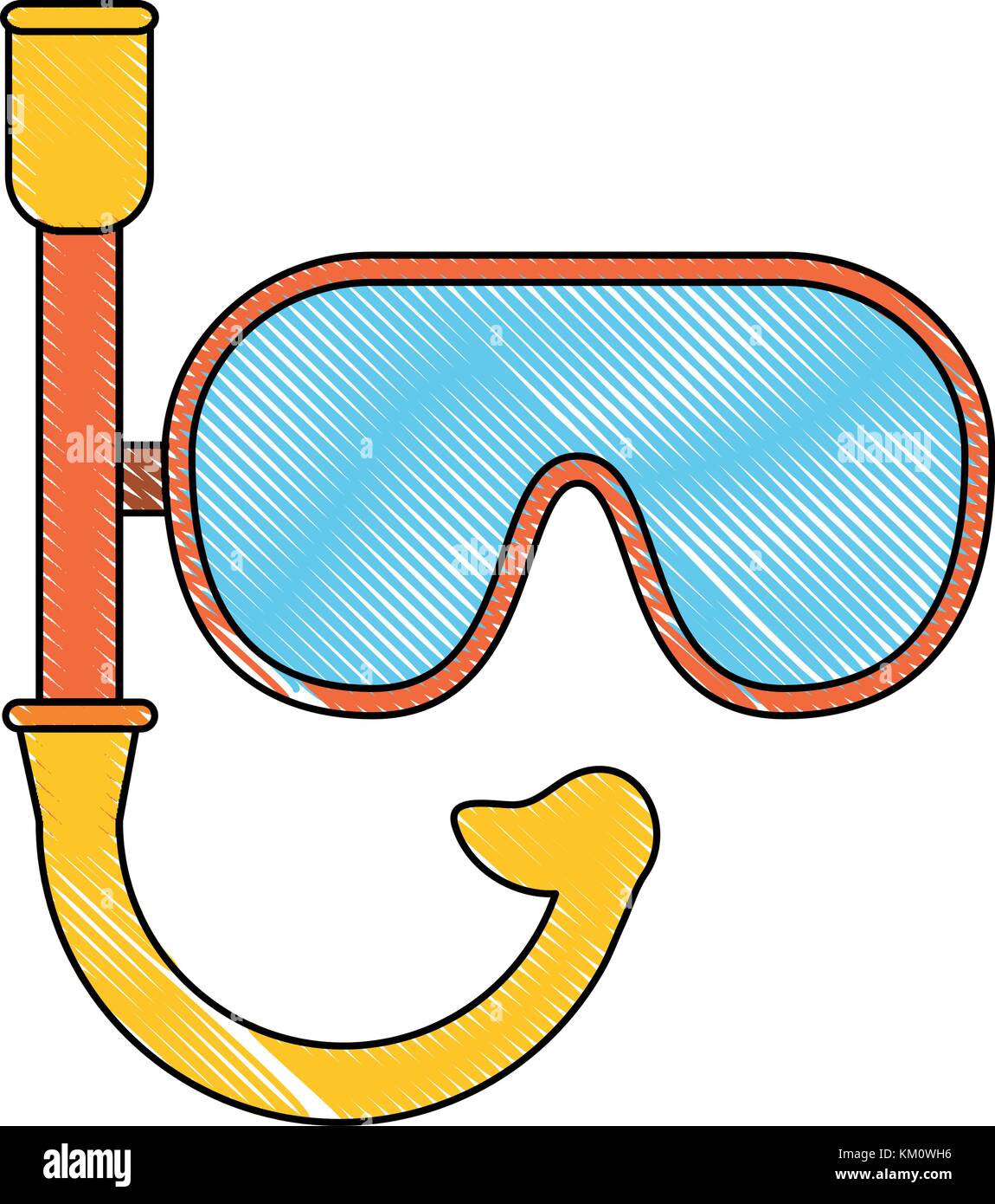 Diving mask symbol Stock Vector Image & Art - Alamy