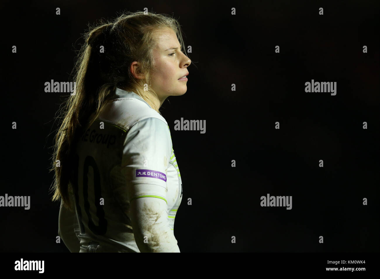 Saracens Womens' Zoe Harrison during the Tyrrells Premier 15s match at ...