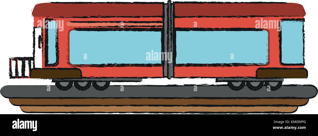 train carriage isolated Stock Vector Image & Art - Alamy
