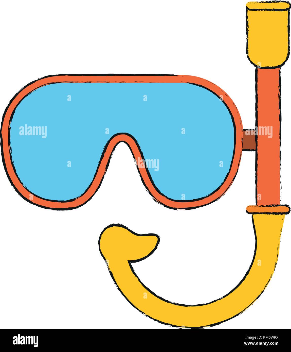 Diving mask symbol Stock Vector Image & Art - Alamy