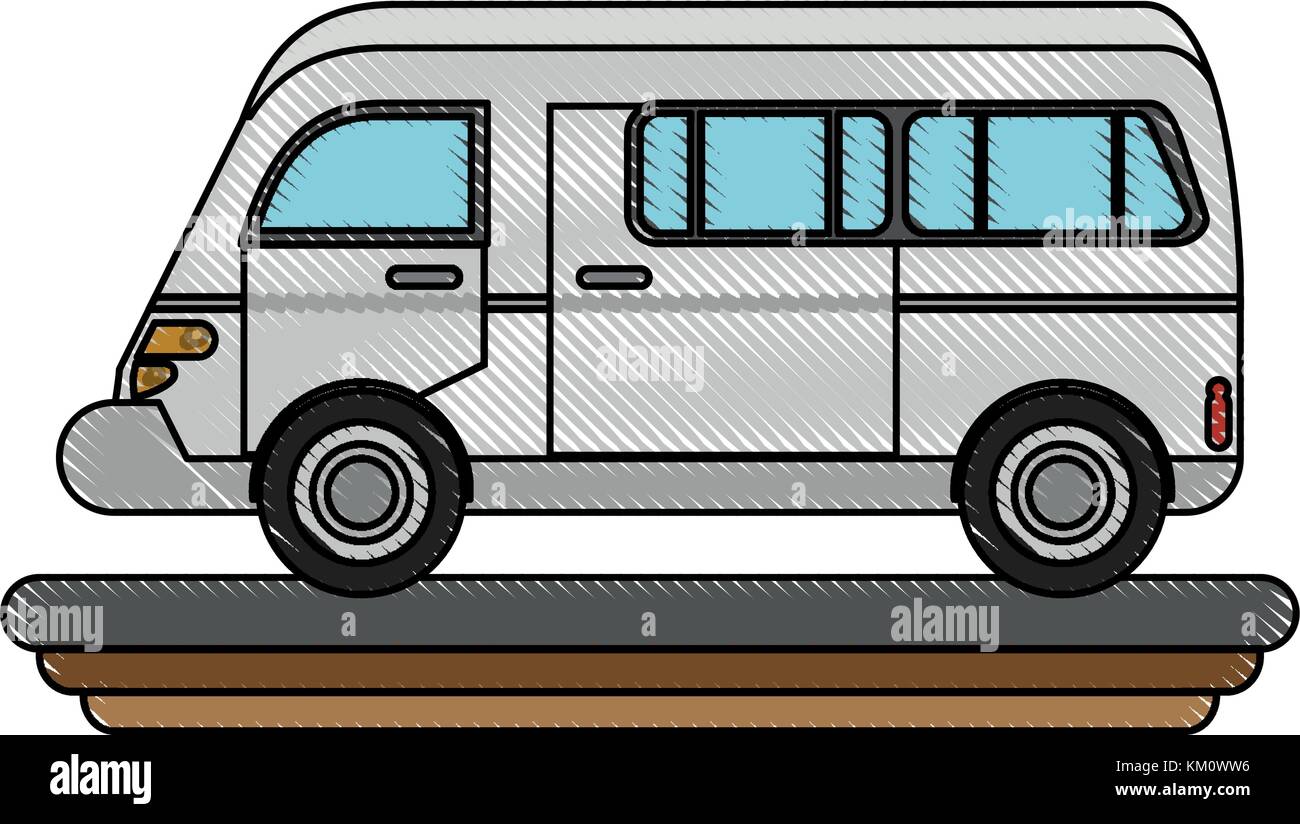 Van vehicle isolated Stock Vector Image & Art - Alamy