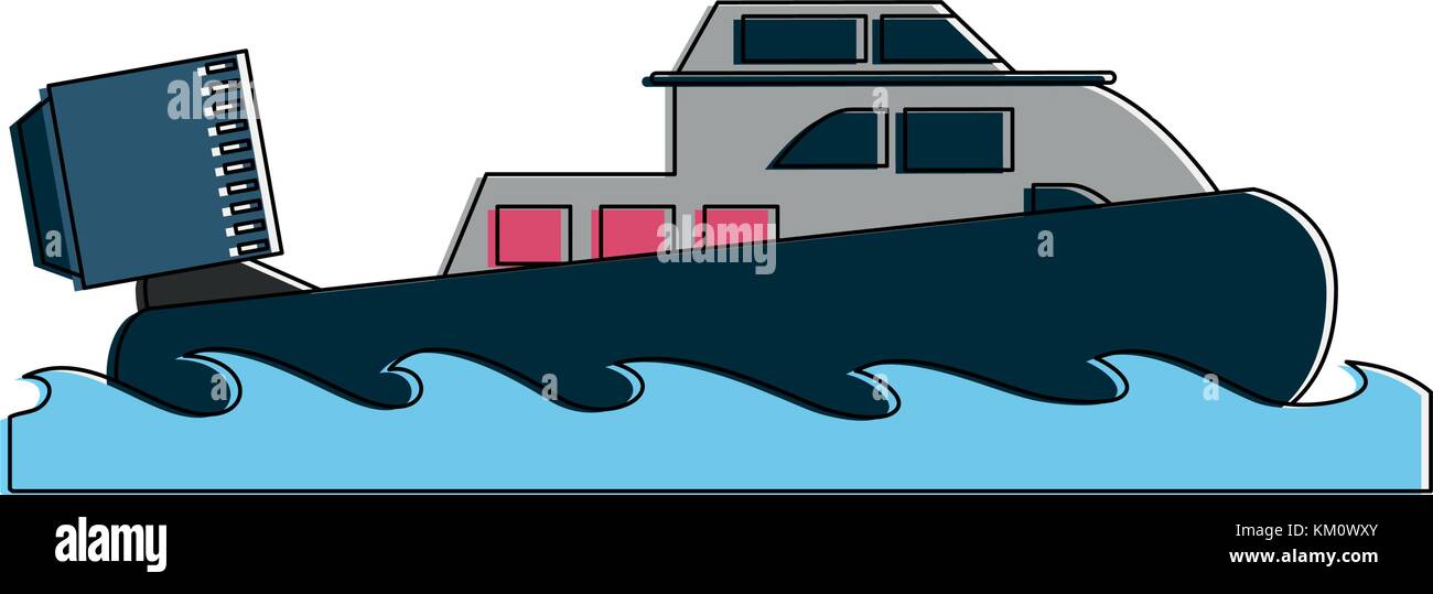 Coastguard fan boat Stock Vector Image & Art - Alamy