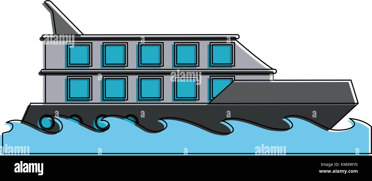 Luxury cruise ship Stock Vector Image & Art - Alamy