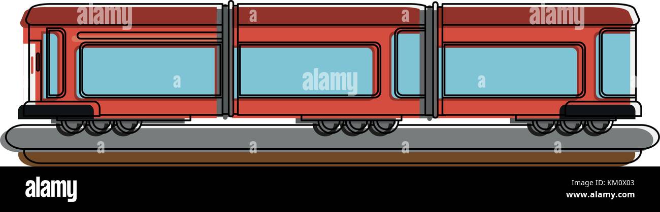 train carriage isolated Stock Vector Image & Art - Alamy