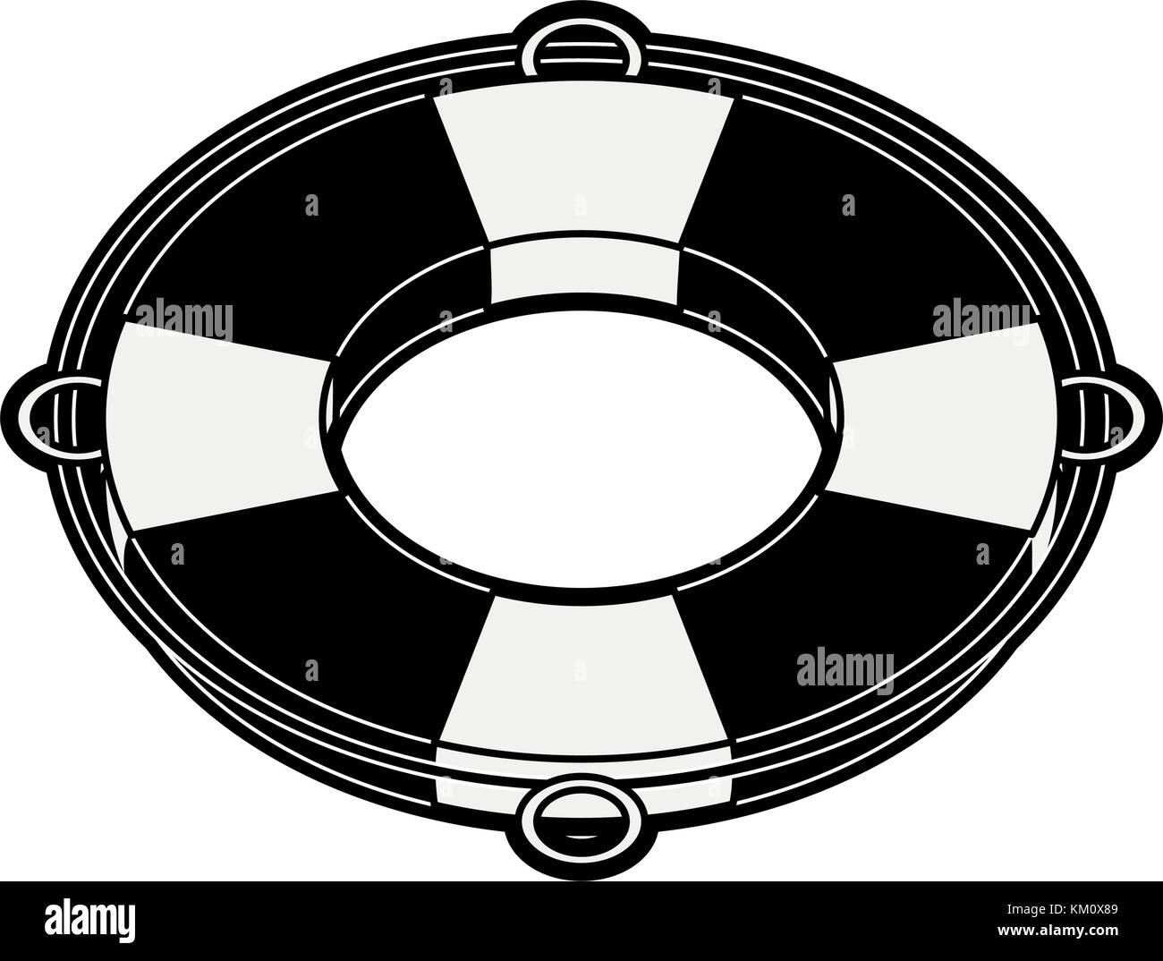 Lifesaver boat symbol Stock Vector Image & Art - Alamy
