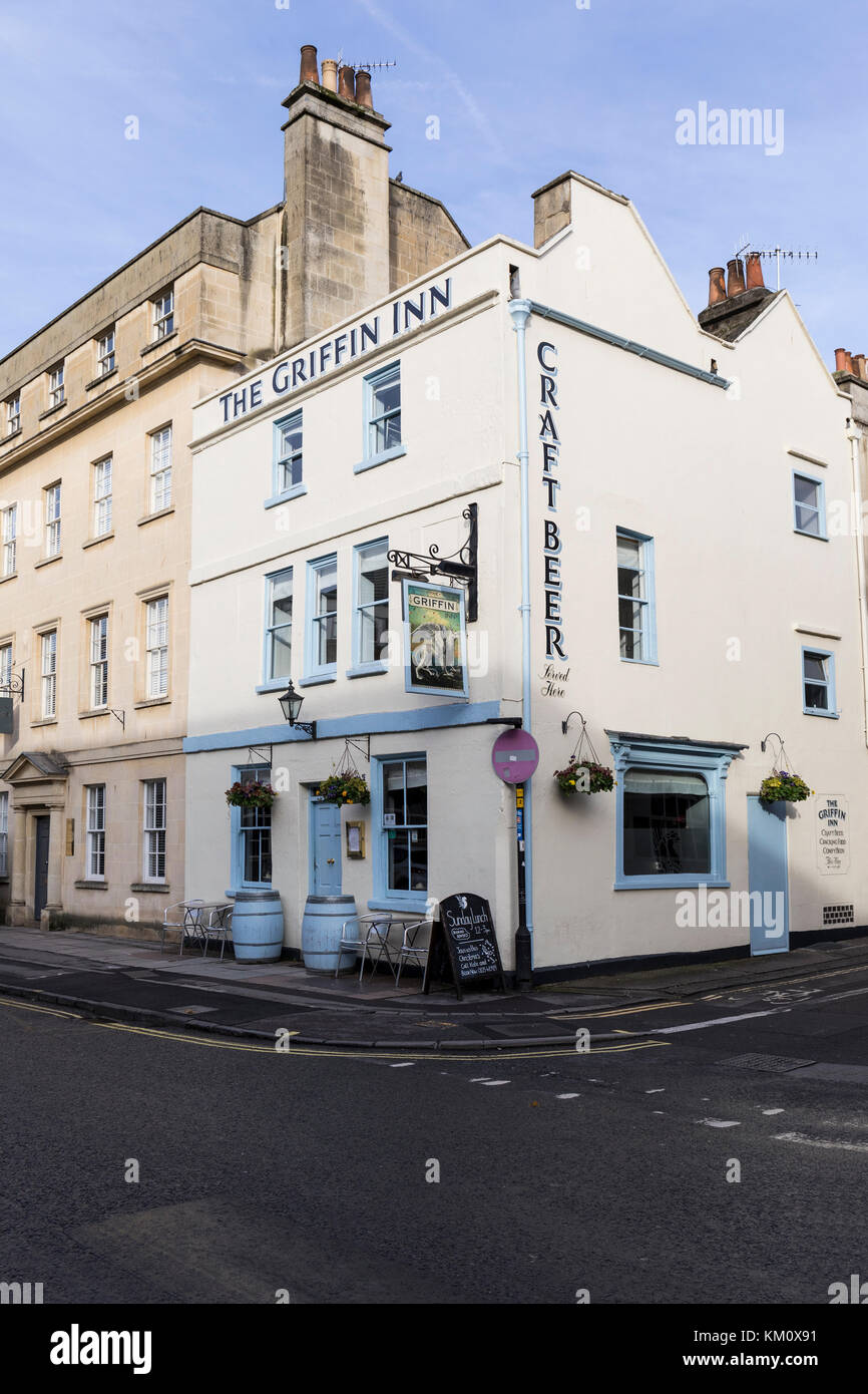 The Griffin Inn, Monmouth Street, City of Bath, Somerset, England, UK ...