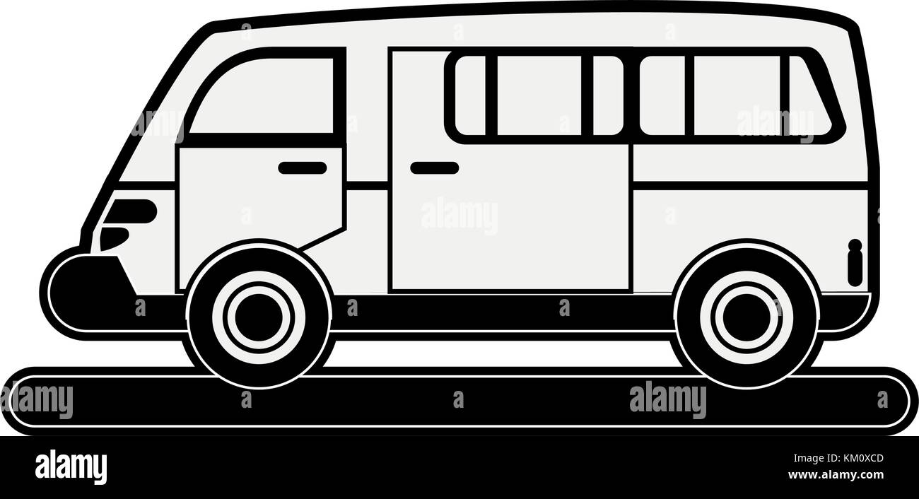 Windows of van Stock Vector Images - Alamy